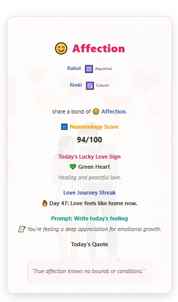 FLAMES Calculator – Love, Match & Compatibility Test